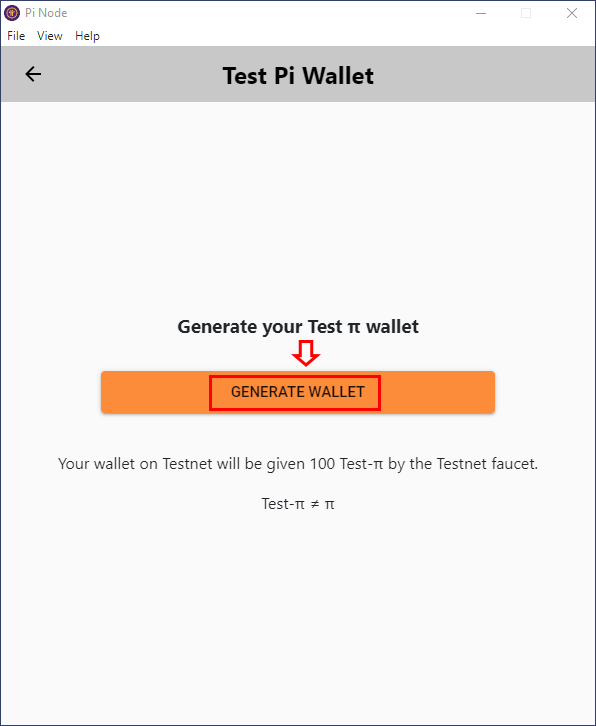 Hướng dẫn cơ bản sử dụng ví Pi Test - Kênh Digital Marketing